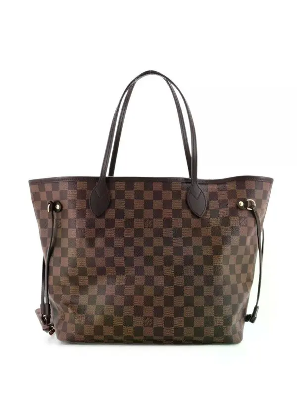 LOUIS VUITTON Neverfull Nm Damier Mm Tote Bag - Brown