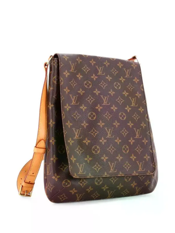 LOUIS VUITTON Musette Salsa Handbag Monogram Canvas Gm Crossbody Bag - Brown