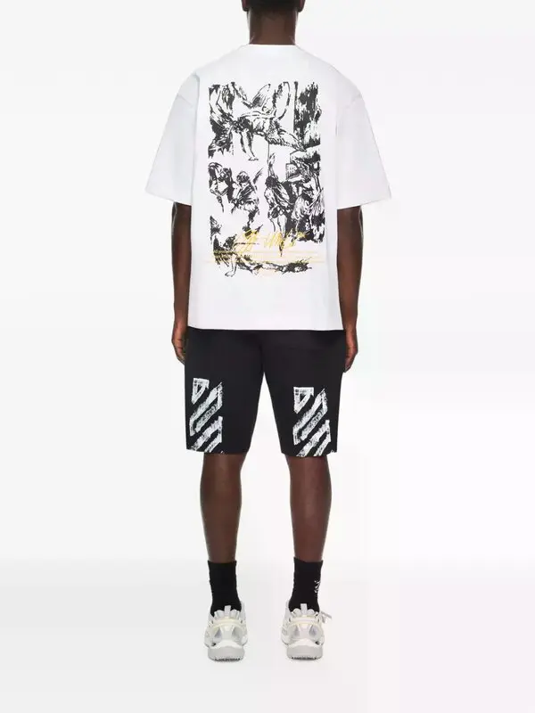 Off-White Mercy Scribble Skate T-shirt