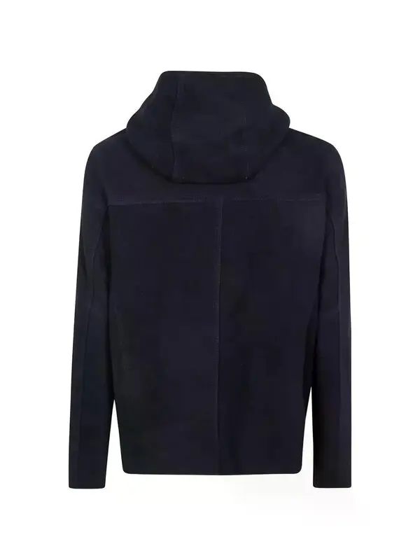 GIORGIO BRATO Suede Hooded Jacket