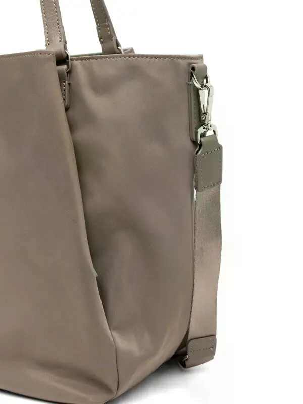 AGNES B. Origami Tote Bag - Brown