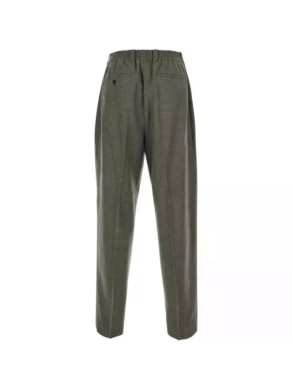 GOLDEN GOOSE Pleated Virgin Wool Trousers