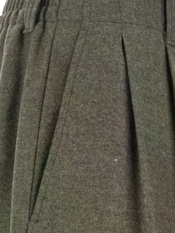 GOLDEN GOOSE Pleated Virgin Wool Trousers