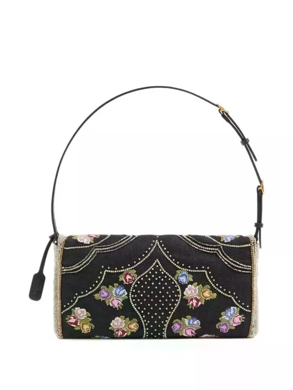 Valentino Garavani Devain Small Embroidered Shoulder Bag
