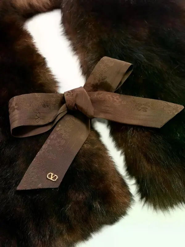 Valentino Garavani Lamb Fur Scarf