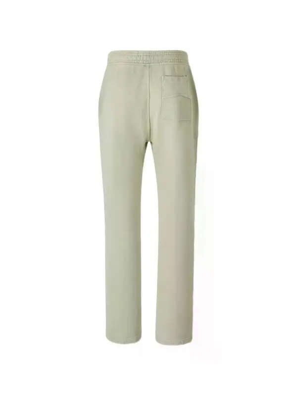Rhude Logo-embroidered Worn-effect Cotton Track Pants