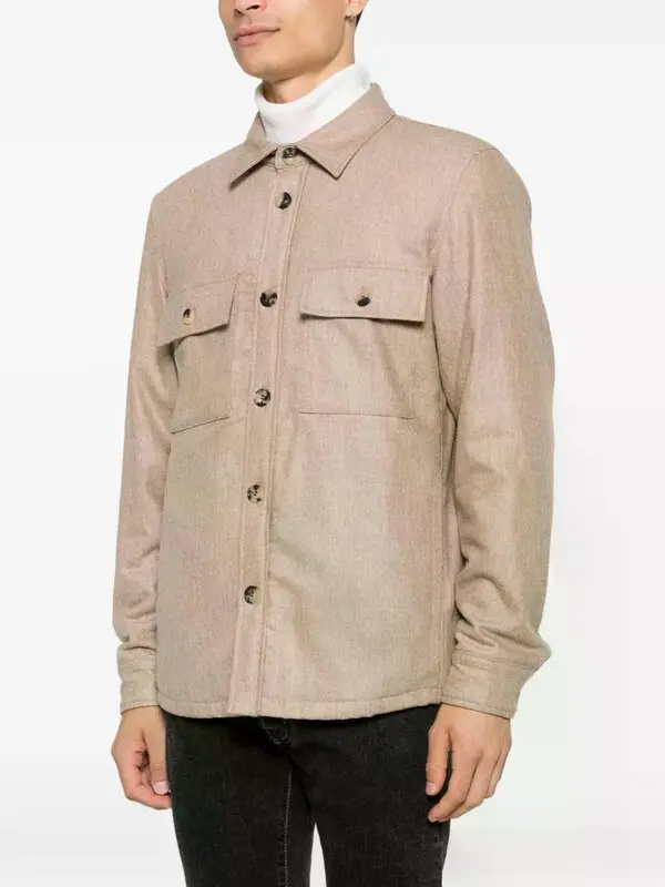 Jacob Cohen Button-up Chest-pocket Shirt Jacket