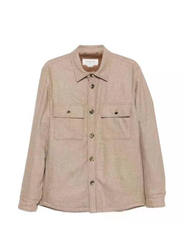 Jacob Cohen Button-up Chest-pocket Shirt Jacket - Brown