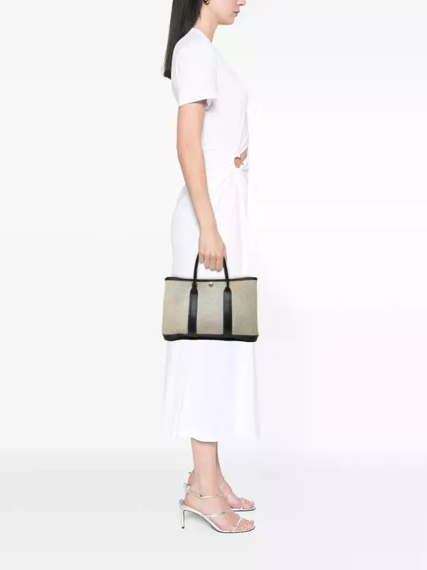 Hermès 2004 Toile And Negonda Garden Party 30 Tote Bag - Neutrals