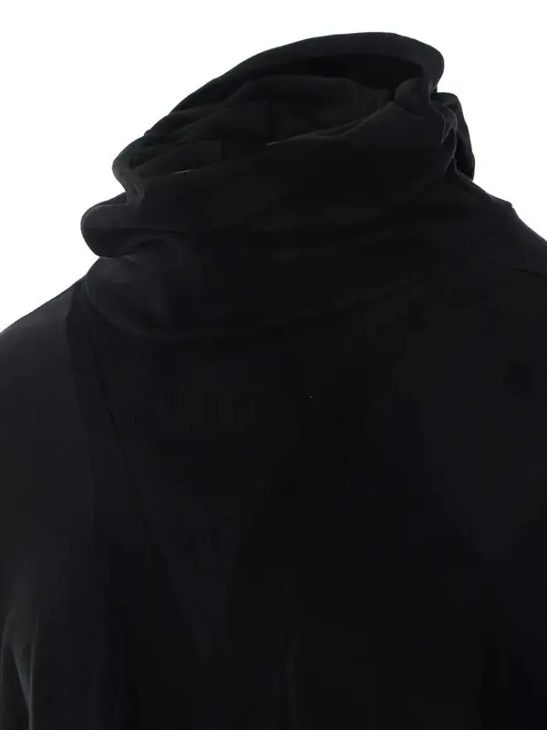 THOM KROM Tonal Panelled Roll Neck Sweater