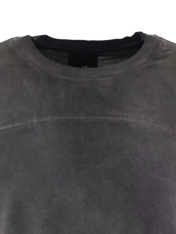 THOM KROM Cold-dye Seam-detail T-shirt