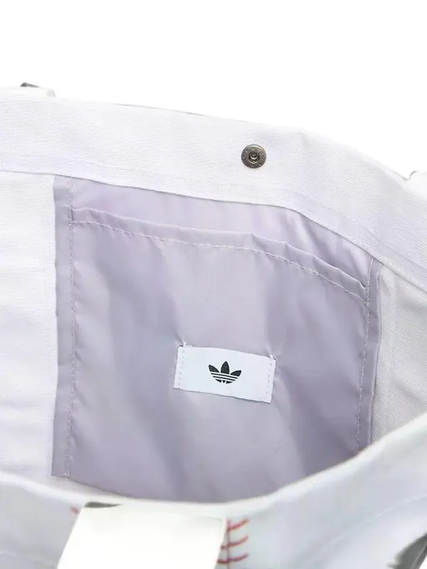 Adidas Contrast-stitch Logo Tote Bag