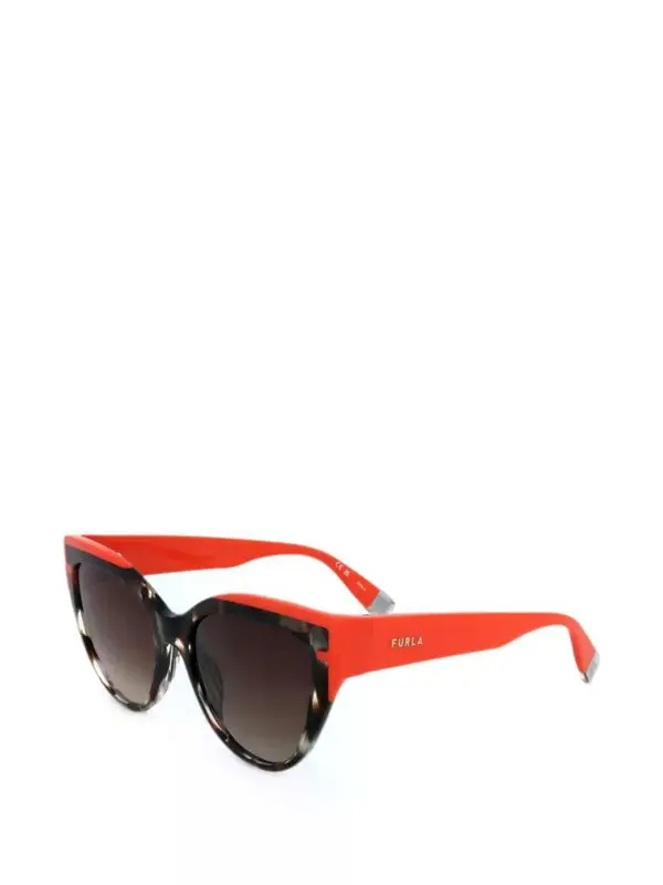 Furla Cat-eye Tortoiseshell-effect Sunglasses