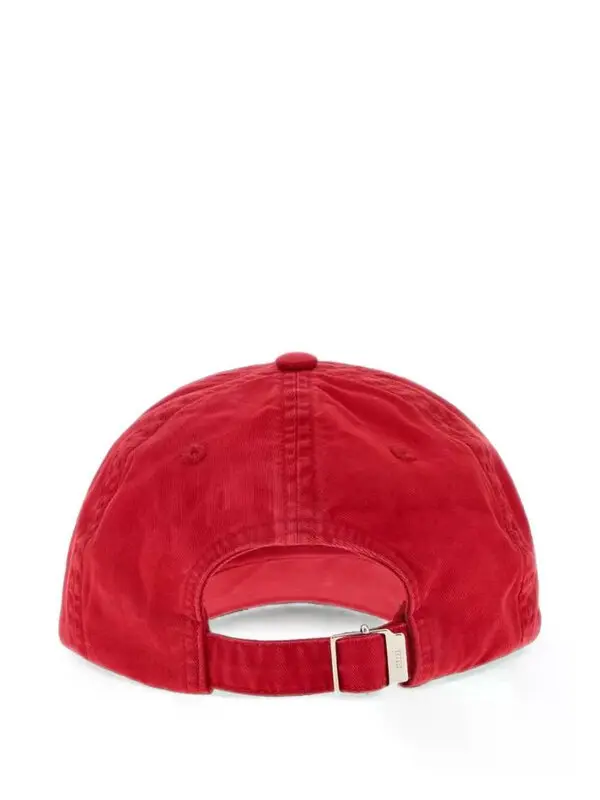 AMI Paris Cotton Cap With Embroidery