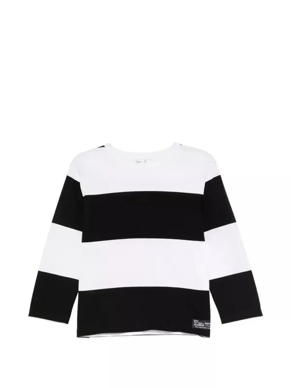 AGNES B. Horizontal-stripe T-shirt