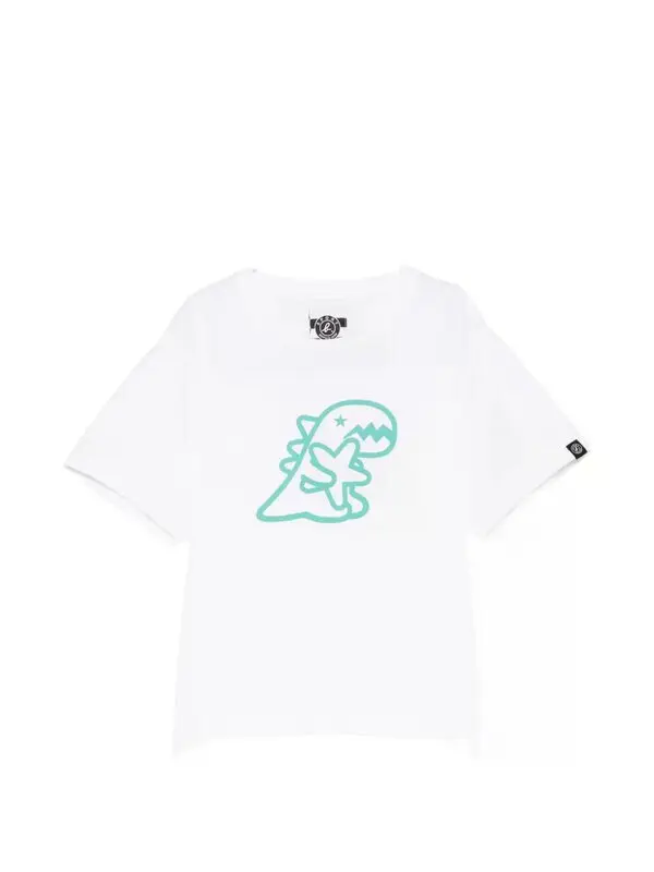 AGNES B. Dinosaur-print T-shirt