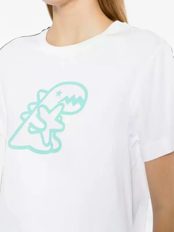 AGNES B. Dinosaur-print T-shirt