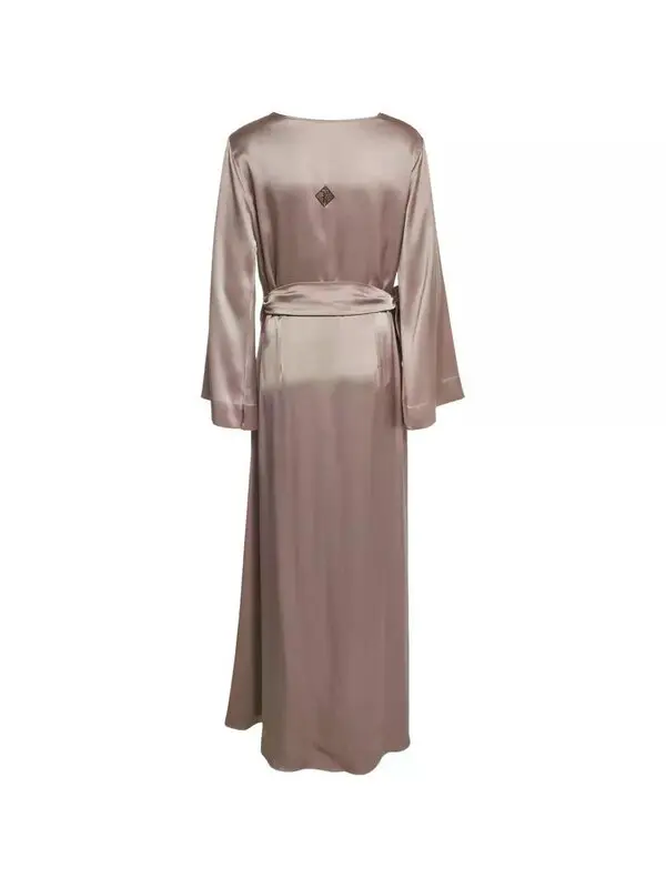 MYKAFTAN Wrap-around Kaftan Dress - Pink