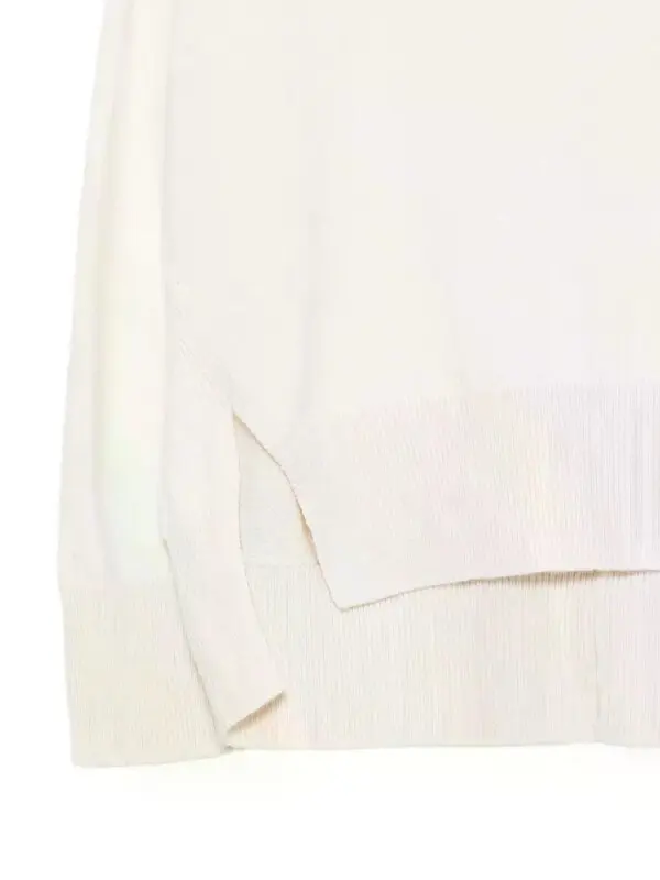 BARRIE The Borders Side-slit Sweater
