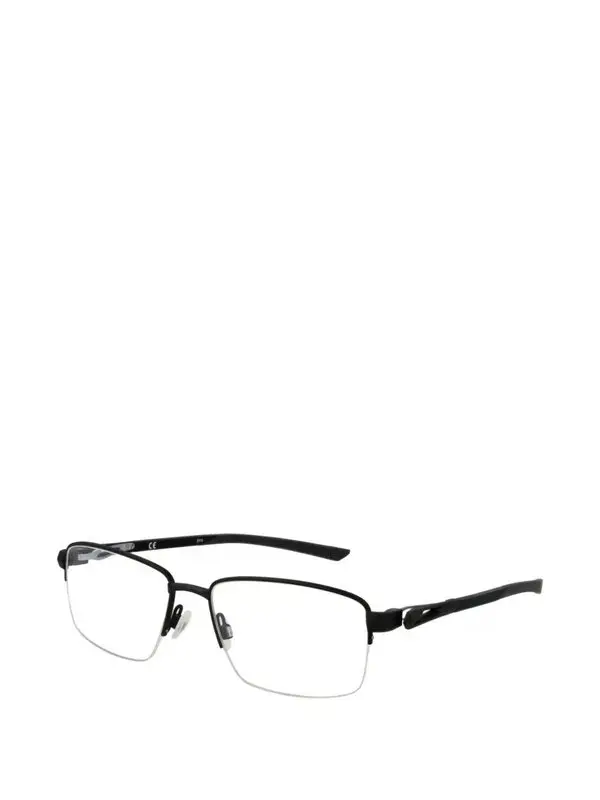 Nike Semi-rimless Rectangle-frame Glasses