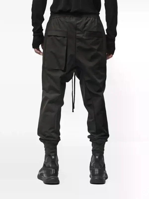 THOM KROM Drawstring-waist Drop-crotch Trousers