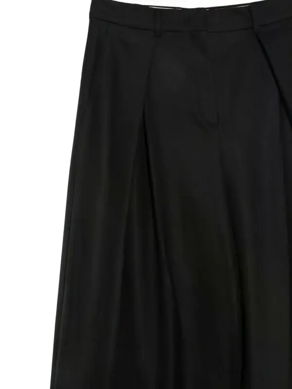 Max Mara Pleated Wide-leg Trousers