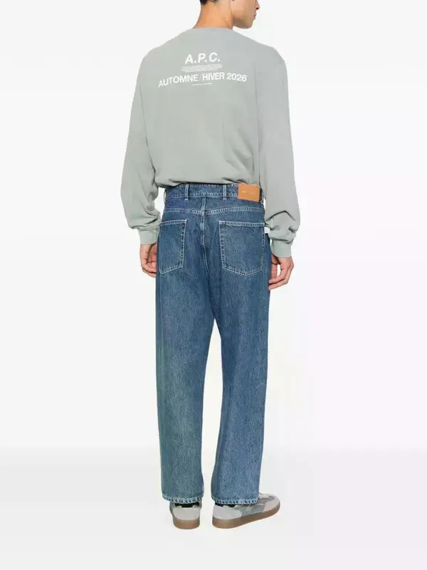 A.p.c. Logo-print Long-sleeve T-shirt