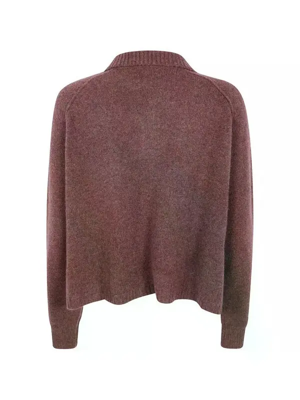 KUJTEN Cashmere Polo-collar Sweater