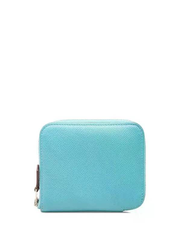Hermès 2017 Epsom Azap Silk In Compact Wallet Small Wallets