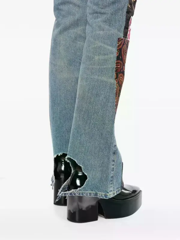 Junya Watanabe Patchwork Distressed Jeans