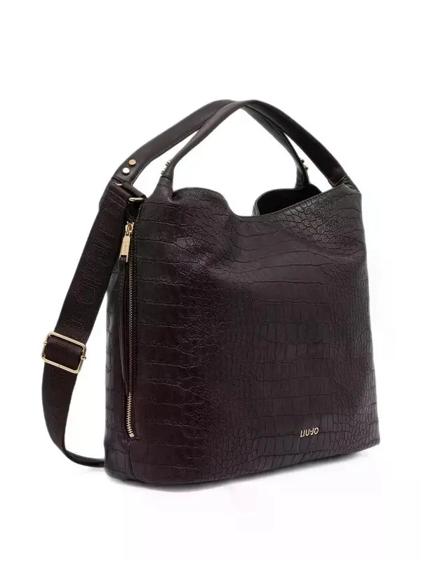 Liu Jo Large Croc-effect Tote Bag