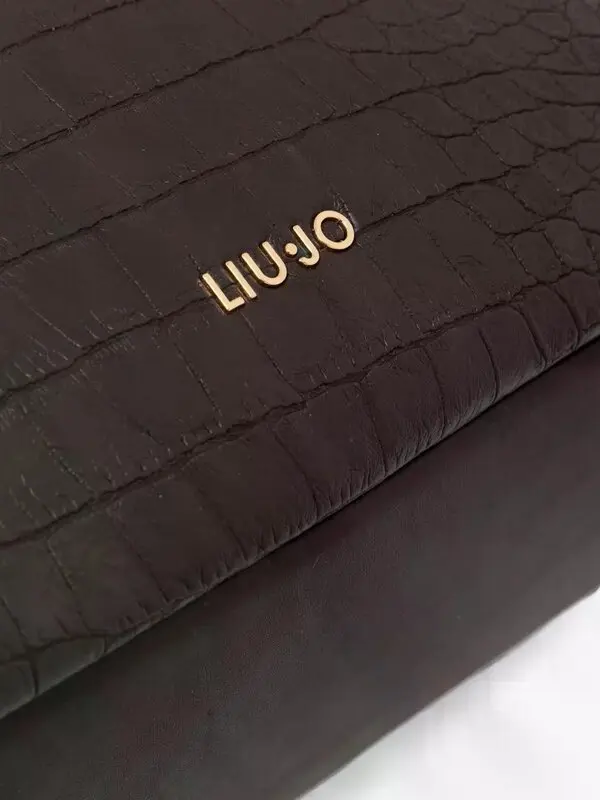Liu Jo Large Croc-effect Tote Bag