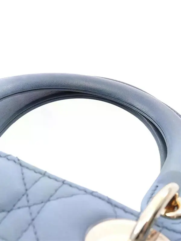 Dior 2015-2026 Medium Ombre Lambskin Cannage Lady Satchel