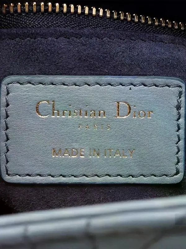 Dior 2015-2026 Medium Ombre Lambskin Cannage Lady Satchel