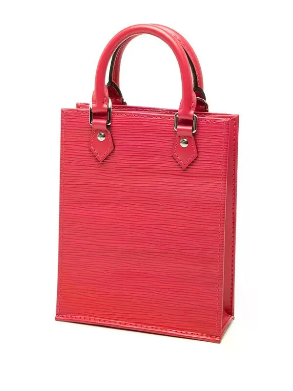 LOUIS VUITTON 2021 Epi Petit Sac Plat Satchel