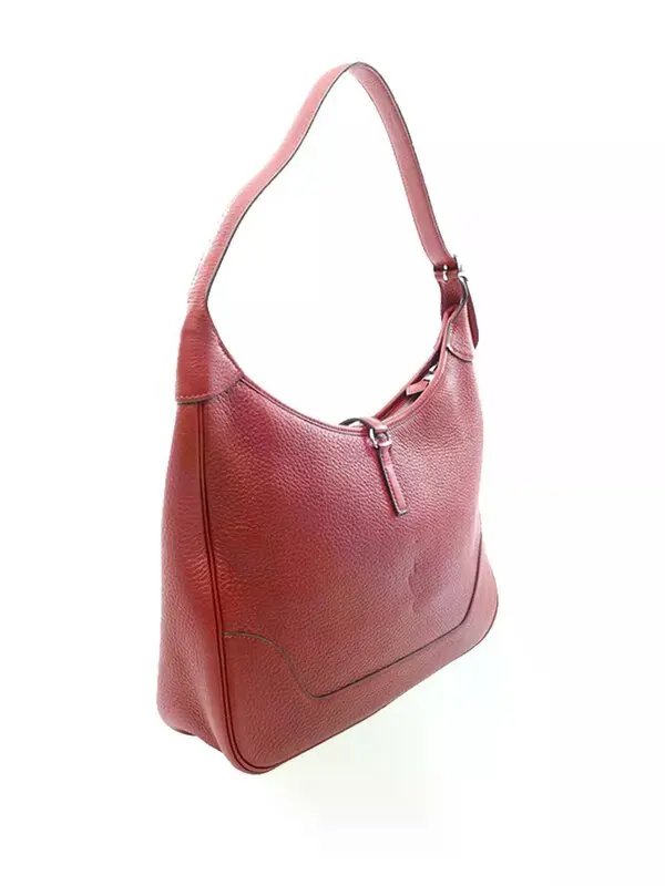 Hermès 2006 Clemence Leather Trim 31 Shoulder Bag