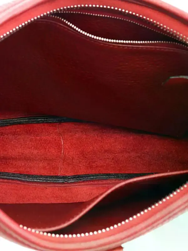 Hermès 2006 Clemence Leather Trim 31 Shoulder Bag