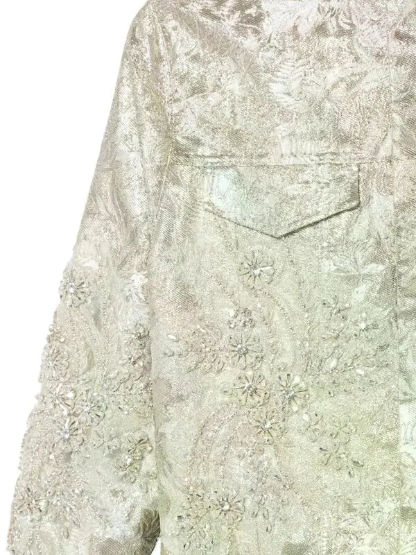 MARQUES' ALMEIDA Crystal-embellished Brocade Jacket