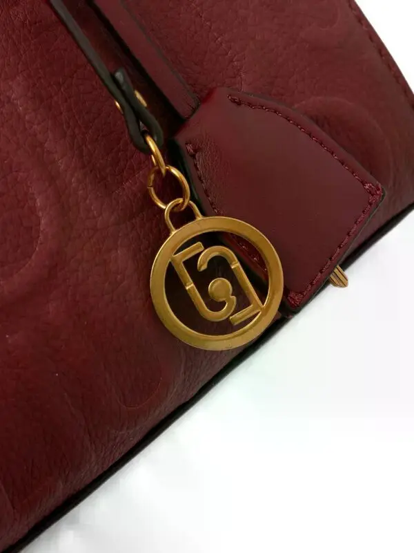 Liu Jo Logo-embossed Leather Satchel Bag