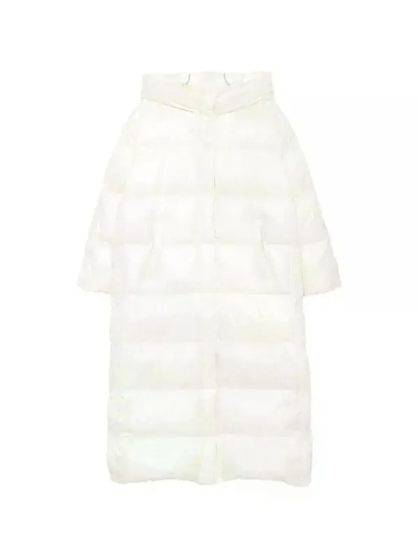TWINSET Quilted Hooded Coat