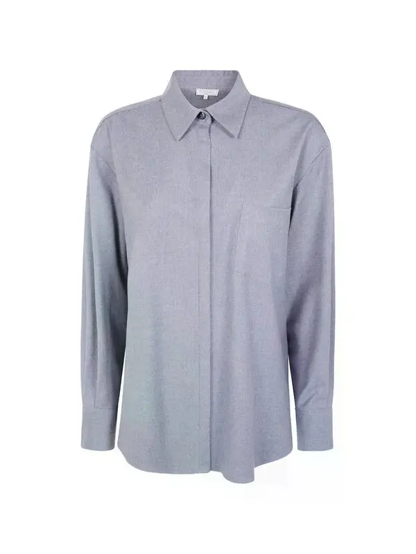 Antonelli Firenze Chest-pocket Wool Shirt