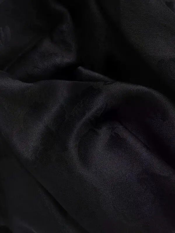 Dolce & Gabbana Logo-jacquard Satin Scarf