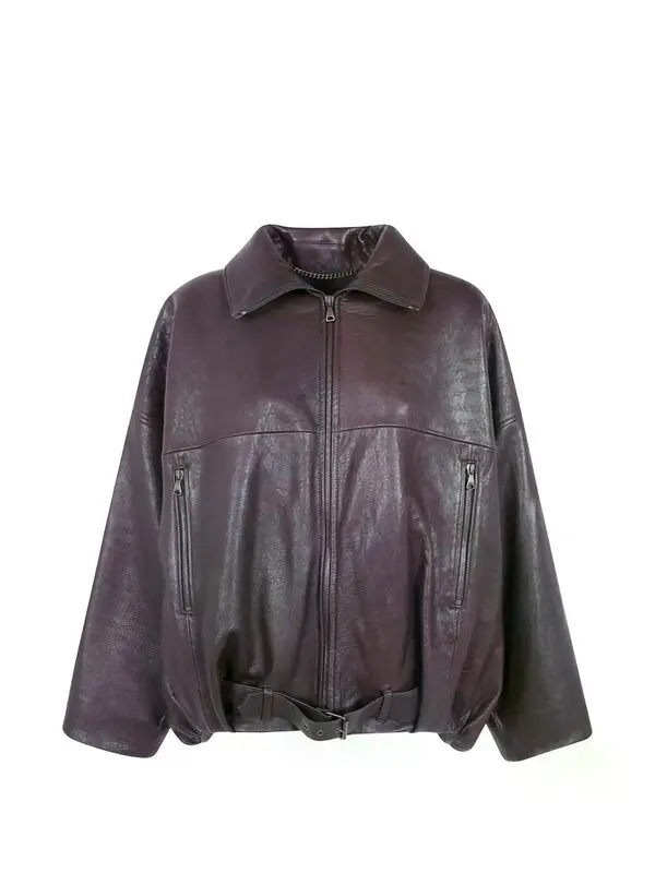 EMMETI Belted Zip-up Jacket