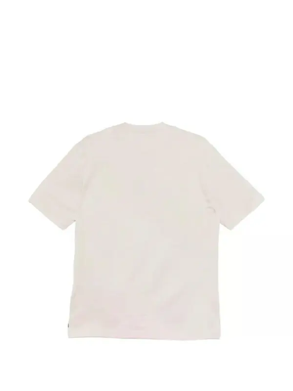 Eleventy Logo-embroidered T-shirt