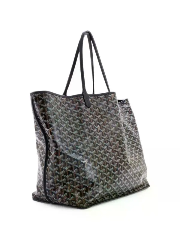 Goyard Anjou Reversible Coated Canvas Gm Tote Bag - Black