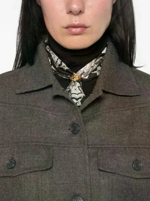 Max Mara Button-up Single Breasted Jacket