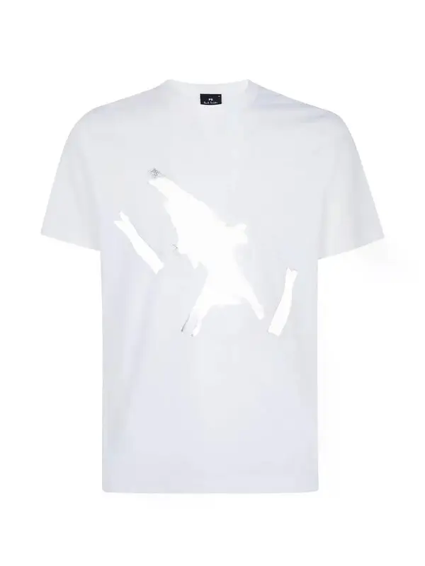 Paul Smith Clothespin-print T-shirt - White