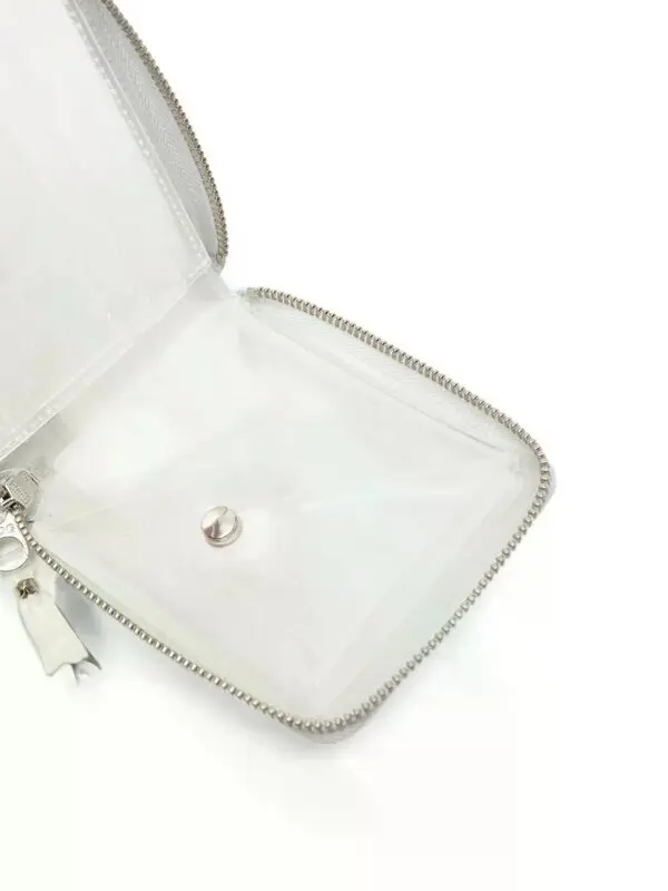 Comme Des Garçons Snake-effect Zip-around Wallet