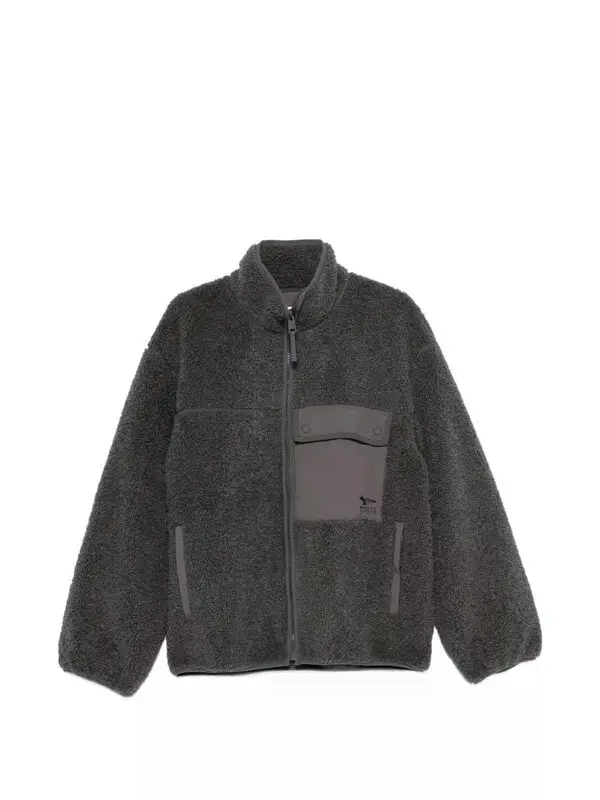 Maison Kitsuné Fleece Panelled Jacket