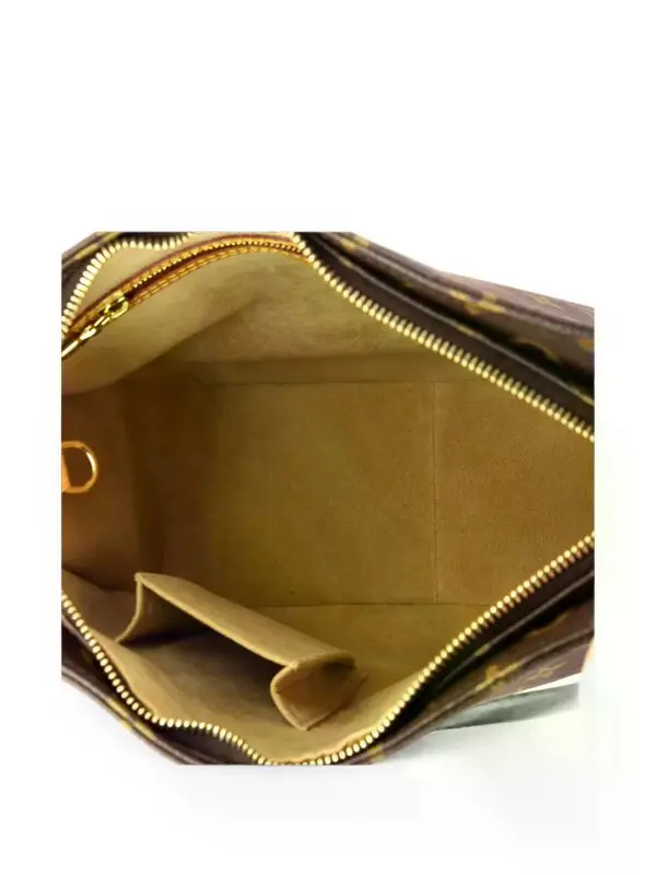 LOUIS VUITTON Looping Handbag Monogram Canvas Gm Shoulder Bag - Brown